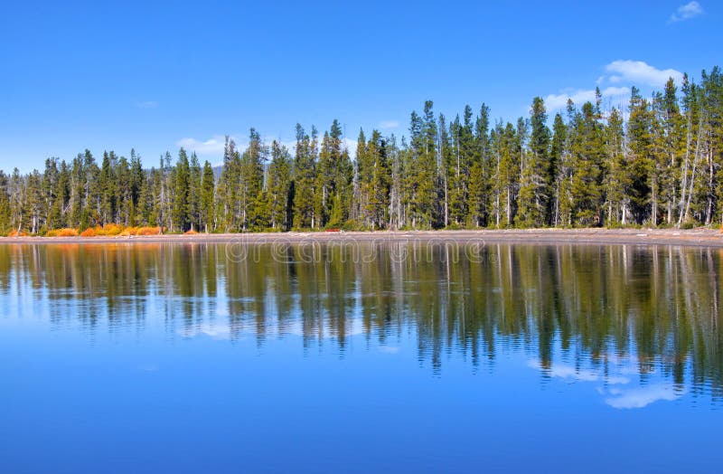 Perfect reflections stock image. Image of color, autumn - 38412669