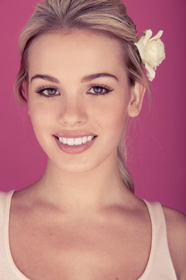 Perfect smile stock image. Image of attractive, healthcare - 20035683