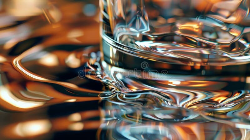 The Perfect Smoothness of the Glass Creates a Mirrorlike Effect ...