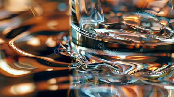 The Perfect Smoothness of the Glass Creates a Mirrorlike Effect ...