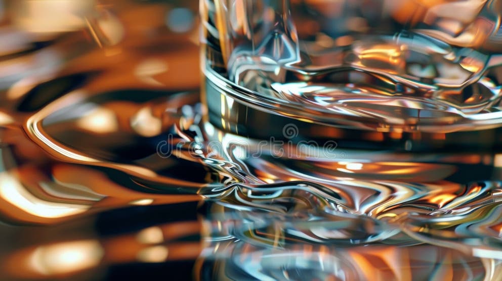 The Perfect Smoothness of the Glass Creates a Mirrorlike Effect ...