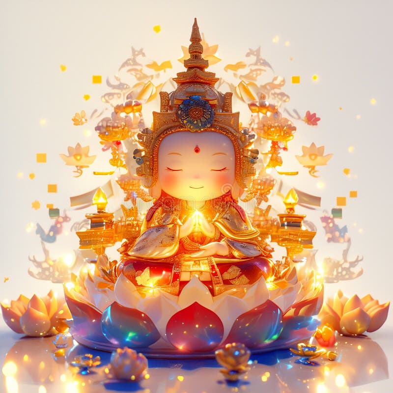 The Perfect for Spiritual and Meditative Projects of Serene Buddha ...