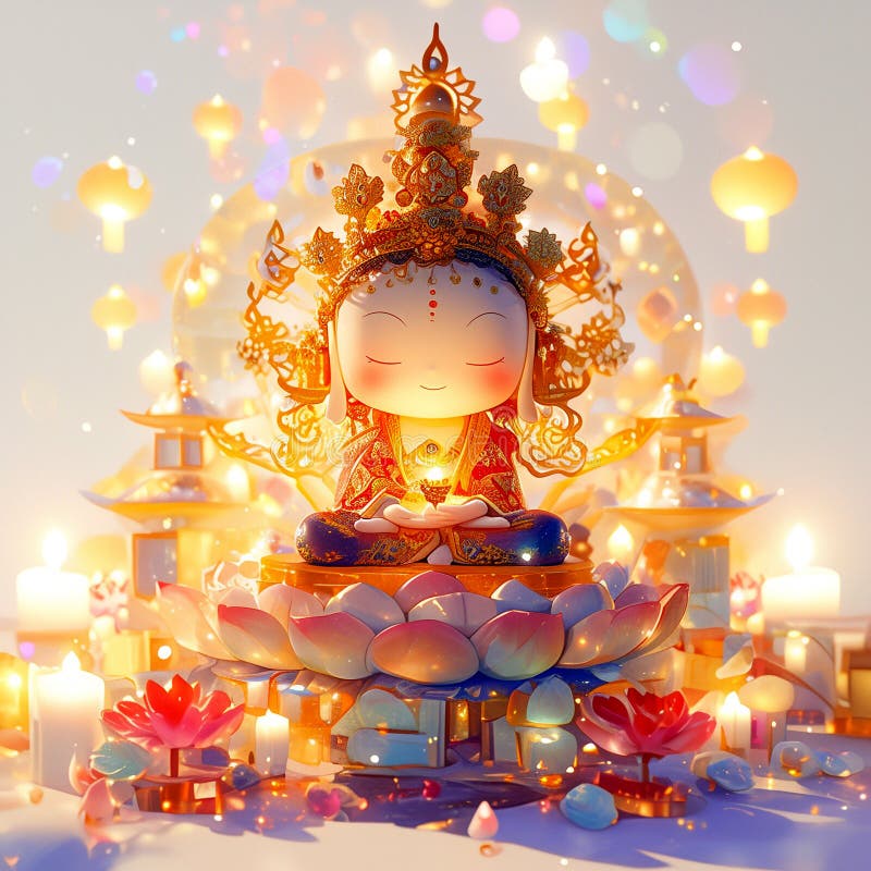 The Perfect for Spiritual and Meditative Projects of Serene Buddha ...