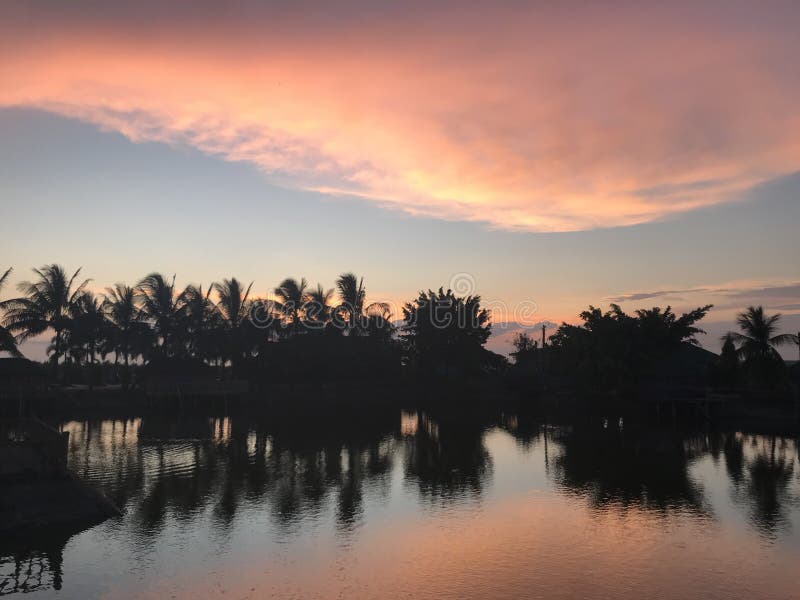 Perfect sunset stock image. Image of sunset, perfect - 121864287