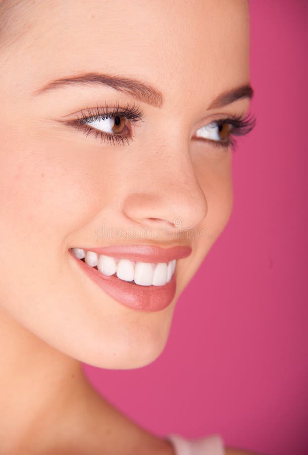 Perfect teeth smiling stock image. Image of mouth, caucasian - 20067781