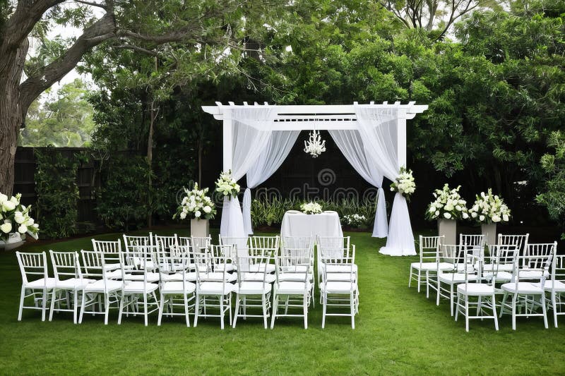 Perfect Venue for a Wedding: Minimalism and Celebration Under the Open ...