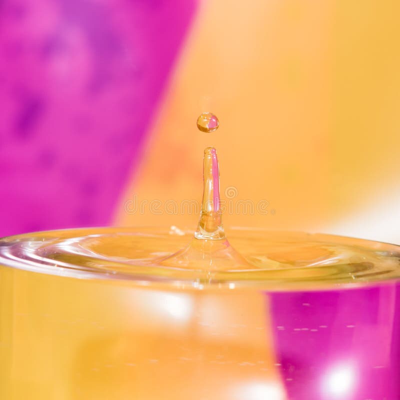 Perfect Water Splash - Water Drop Stock Photo - Image of pattern, drops ...