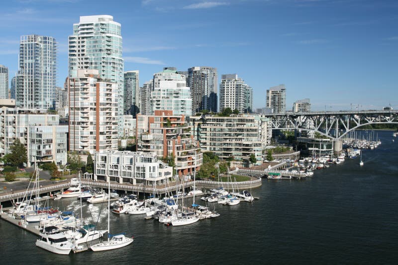 Perfect Waterfront City stock photo. Image of city, architecture - 4964152