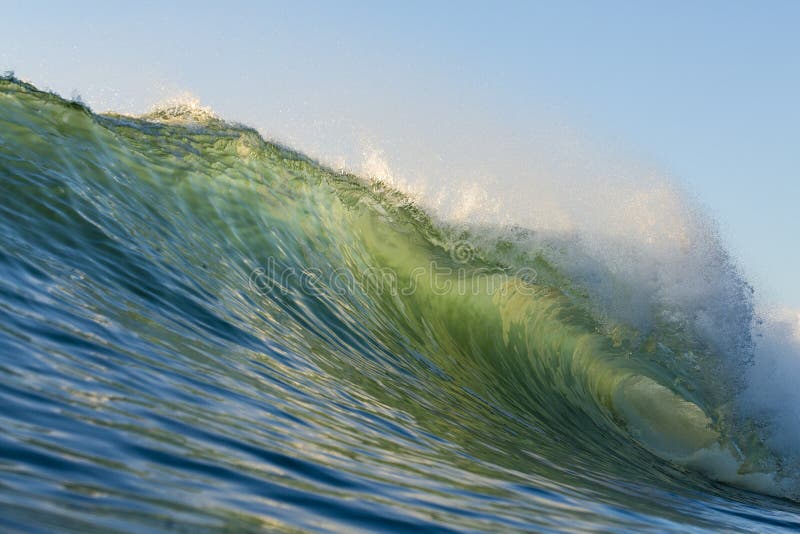 The perfect wave stock image. Image of surfing, ocean - 76309795