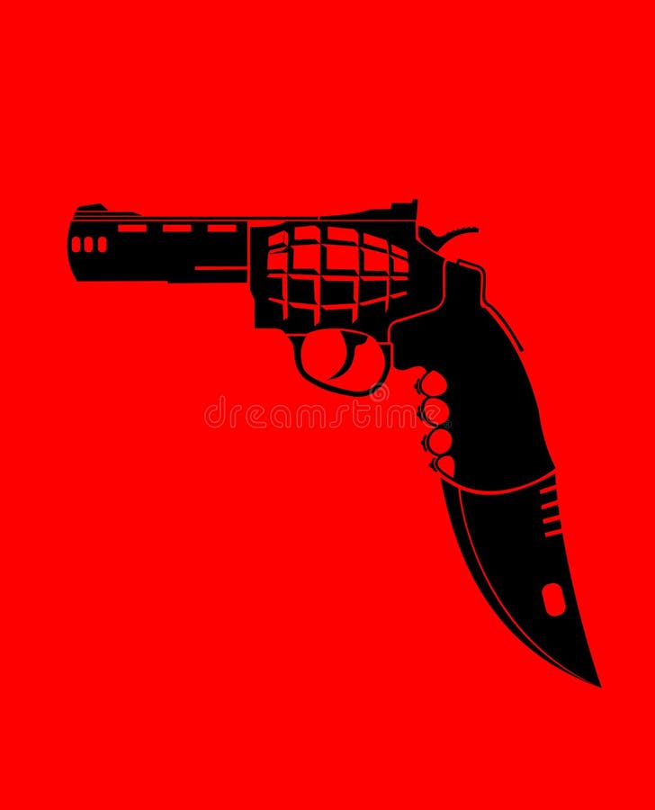 Perfect weapon stock illustration. Illustration of knife - 85755152