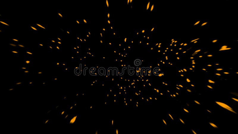 Perfect Yellow Particles Embers on Background . Texture Overlays ...