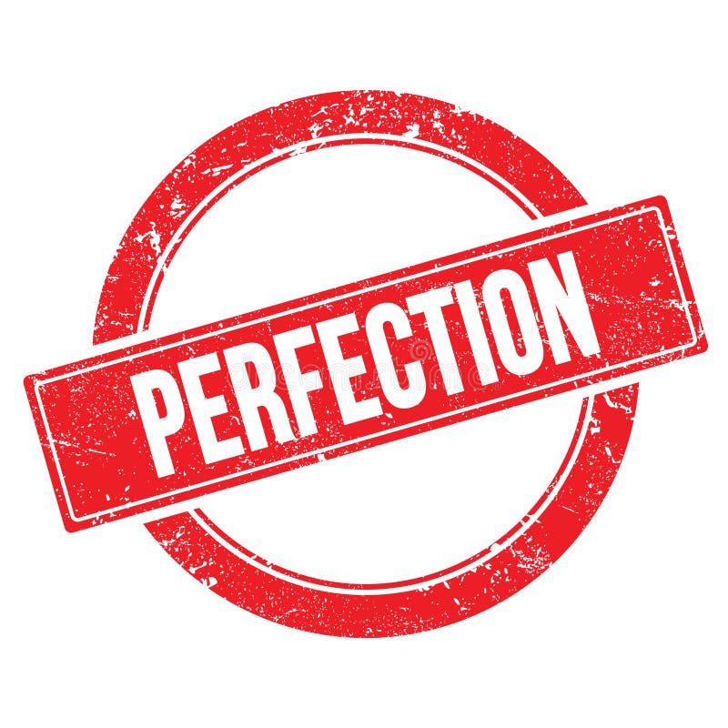 Perfection stamp stock vector. Illustration of perfect - 81205314