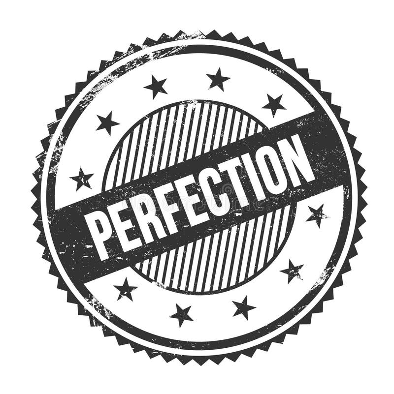 Perfection stamp stock vector. Illustration of perfect - 81205314