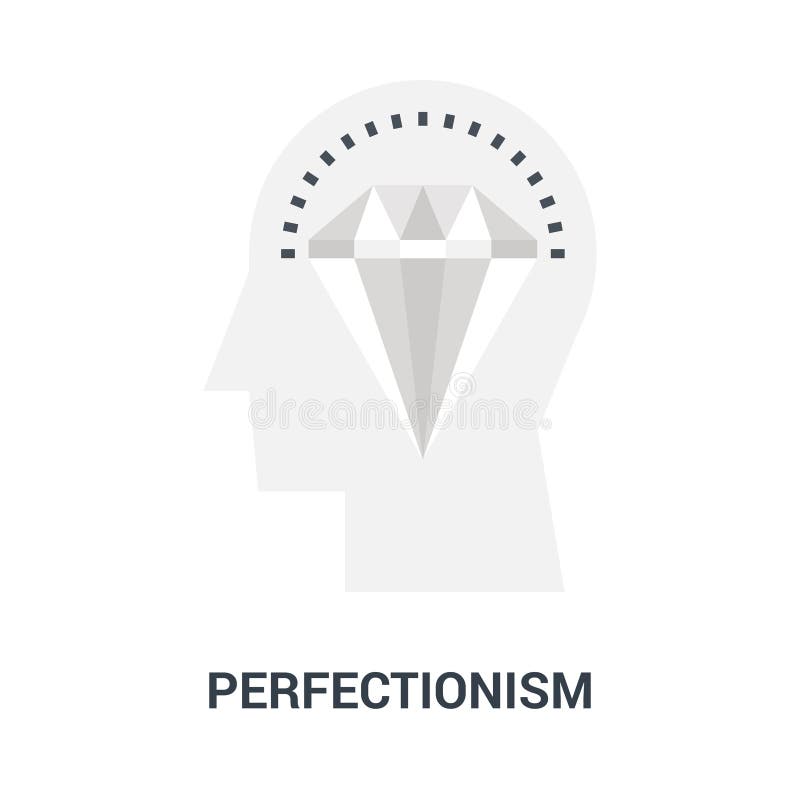 Perfectionism icon concept stock illustration. Illustration of ...