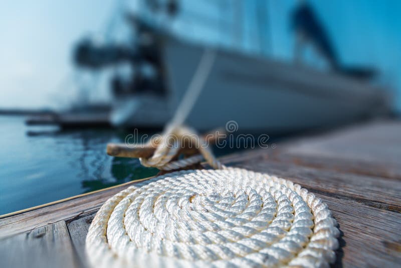 Coiled Rope stock image. Image of twisted, paving, piled - 75195211
