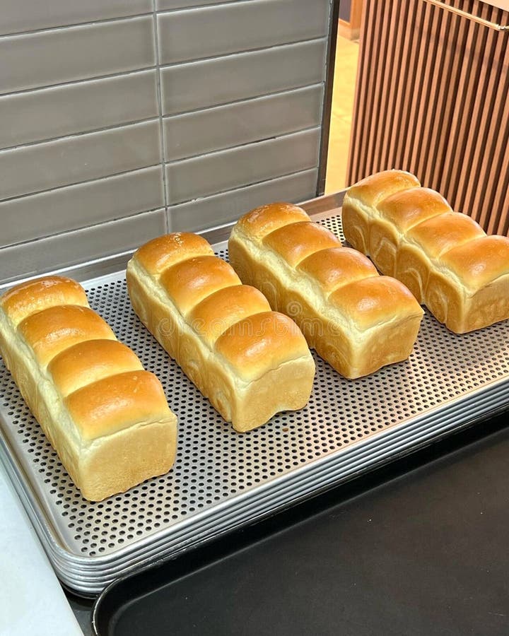 Perfectly Cooked of Pillow Bread Stock Photo - Image of baked ...