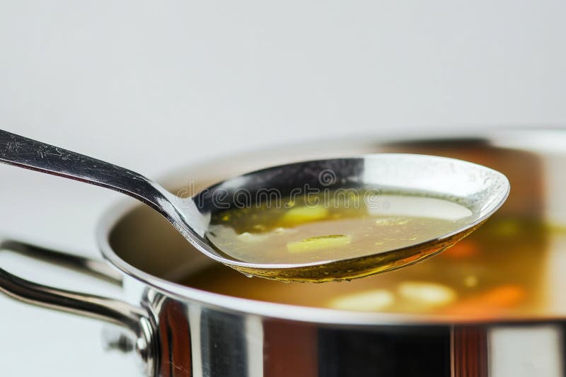 Soup Ladle Elevating Culinary Experience in a Modern Kitchen Setting ...