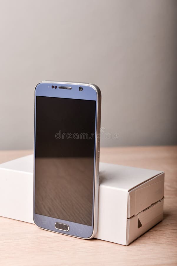 Perfectly Detailed Modern Smart Phone Stock Image - Image of cellphone ...