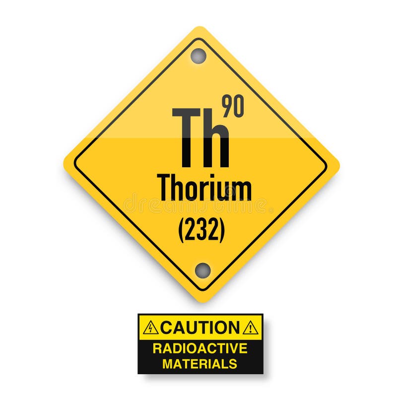 Radioactive Periodic Elements Thorium, Corporative Business Concep ...