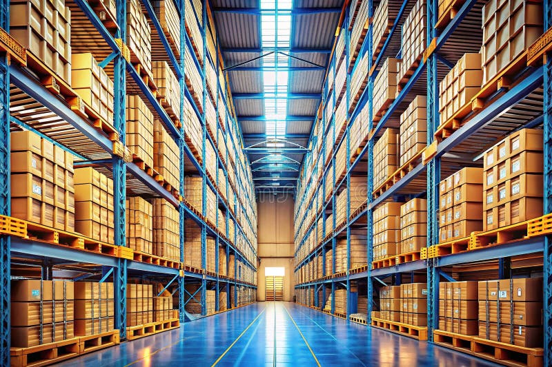 Perfectly Organized Warehouse Inventory Efficient Storage Solutions for ...