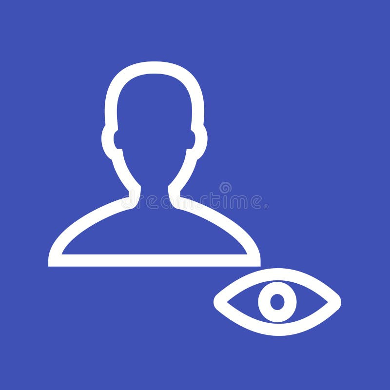 Perfil Del Varón De La Visión Ilustración del Vector - Ilustración de ...