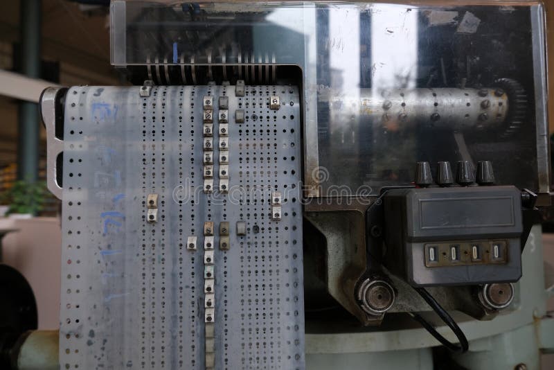 Perforated Cards for Programming an Ancient Machine for the Production ...