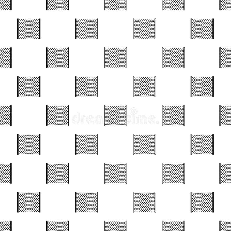 Perforated Gate Pattern Vector Stock Vector - Illustration of garden ...