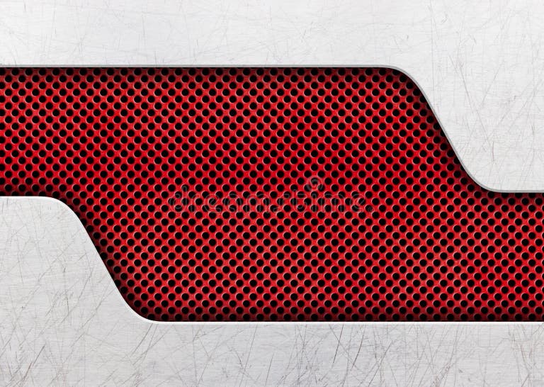 Perforated Mesh Pattern, the Metal Surface As a Background Stock ...
