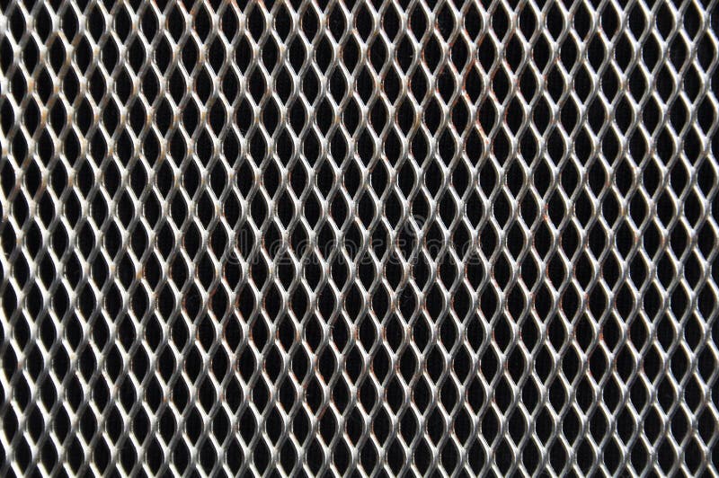 Perforated Metal Background Stock Photo - Image of iron, mesh: 24974044