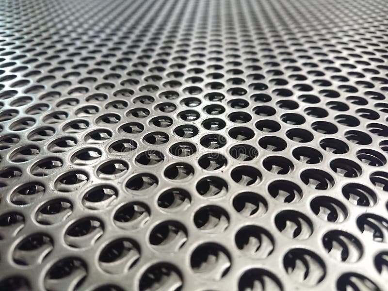 Perforated steel stock photo. Image of design, perforated - 236611916