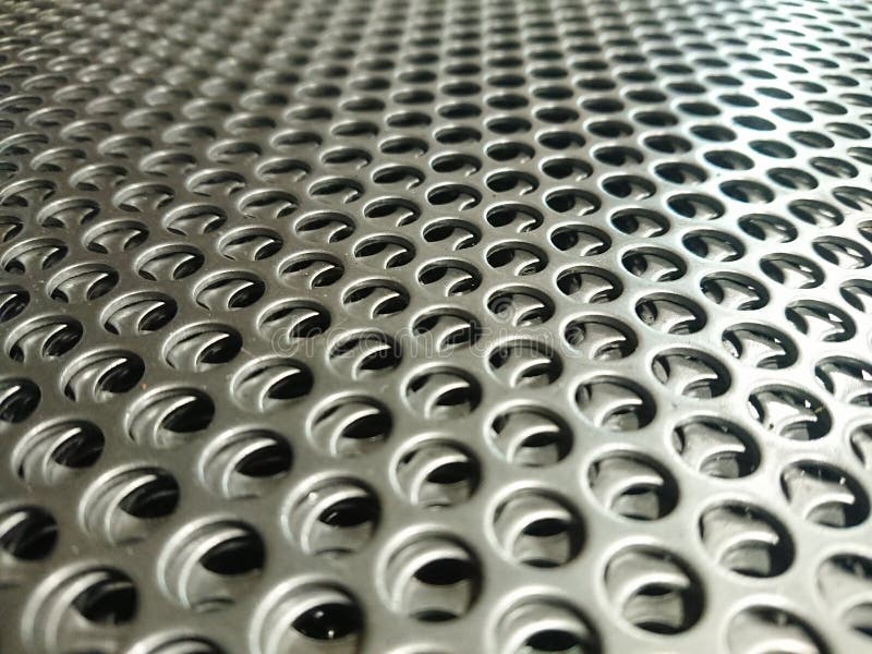 Perforated steel stock photo. Image of process, satisfying - 236611926