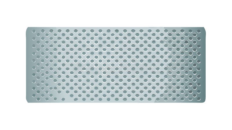 Perforated Metal Texture Silver Pattern Stock Illustrations – 3,565 ...