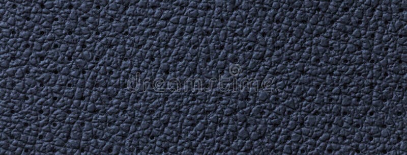 Perforated Navy Blue Leather Texture Background, Closeup. Denim ...