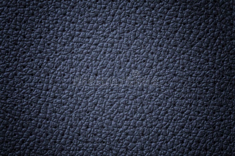 Perforated Navy Blue Leather Texture Background, Closeup. Denim ...