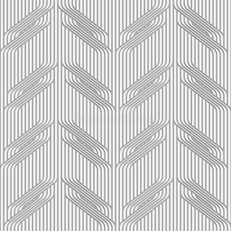 Perforated Paper with Branches on Continues Lines Stock Vector ...