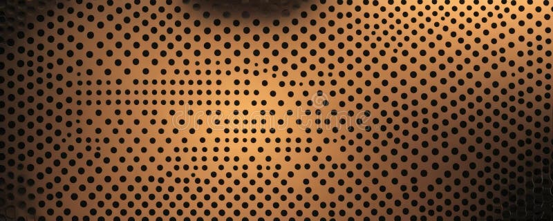 Perforated Shapes in Black Sandy Brown Stock Photo - Image of style ...