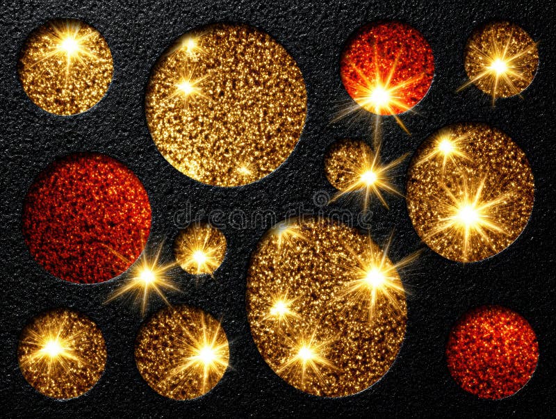 Perforated Steel Mesh Rustic Glow Stock Illustration - Illustration of ...