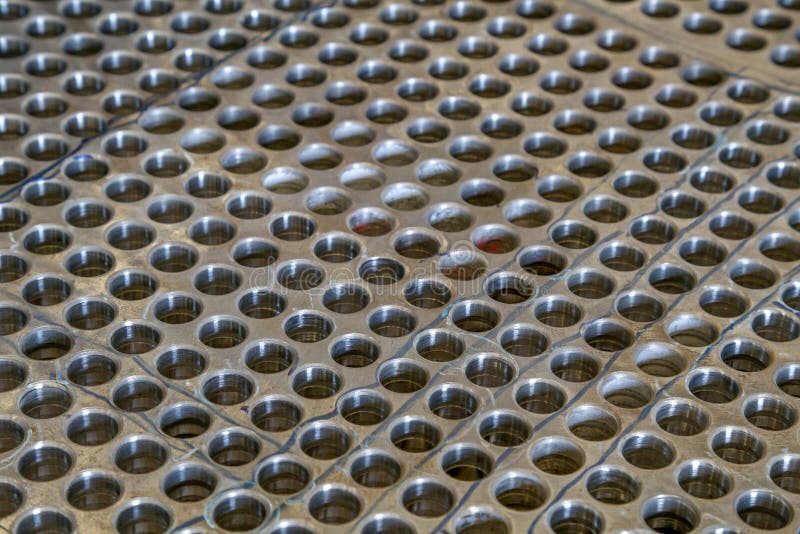 Perforated steel stock image. Image of stainless, iron - 95568011