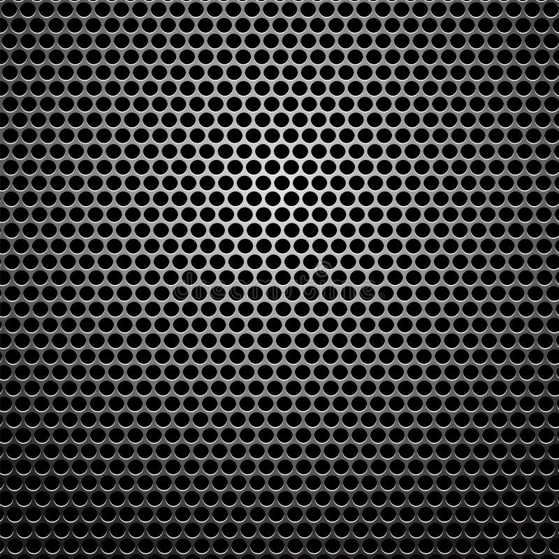 Perforated Texture stock vector. Illustration of chrome - 53443842