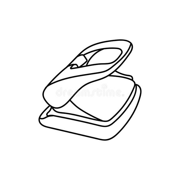 Perforation Paper Tool Line Creative Logo Stock Vector - Illustration ...