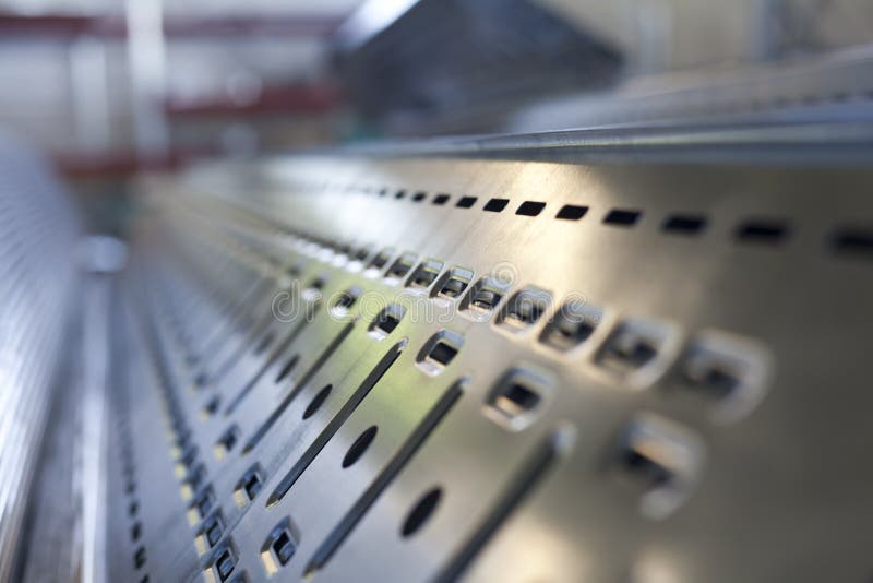 Perfored steel stock photo. Image of skin, sheet, metal - 78728