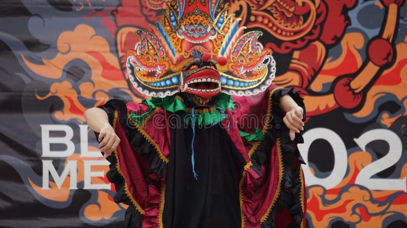 The Perform of Barong Dance. Barong is One of the Indonesian ...