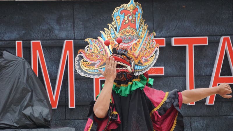 The Perform of Barong Dance. Barong is One of the Indonesian ...