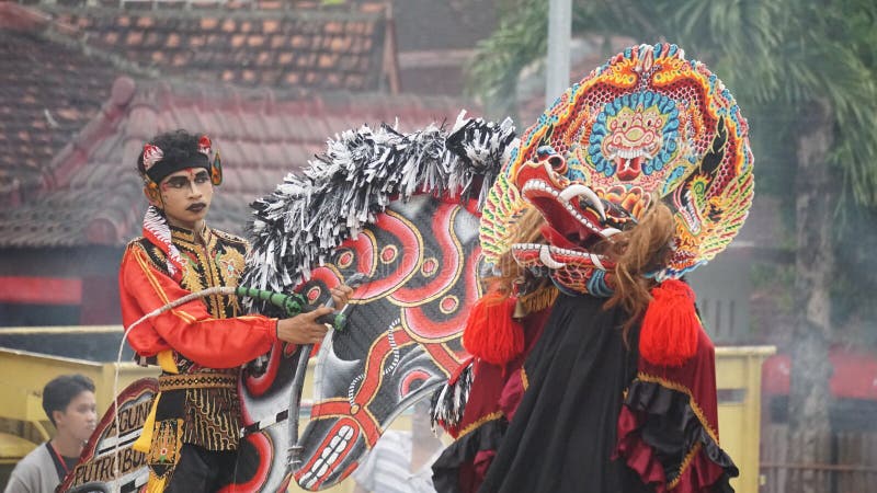 The Perform of Barong Dance. Barong is One of the Indonesian ...