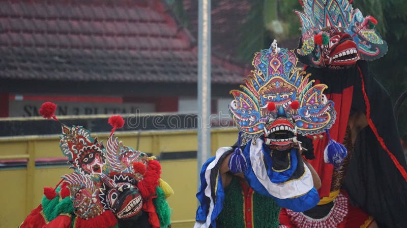 The Perform of Barong Dance. Barong is One of the Indonesian ...