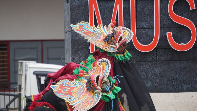 The Perform of Barong Dance. Barong is One of the Indonesian ...
