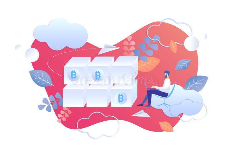 Blockchain Cartoon Stock Illustrations – 10,584 Blockchain Cartoon ...