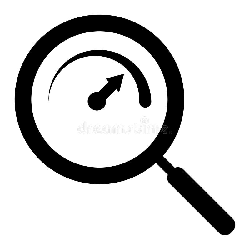 Performance Analysis Icon Design Stock Vector - Illustration of ...