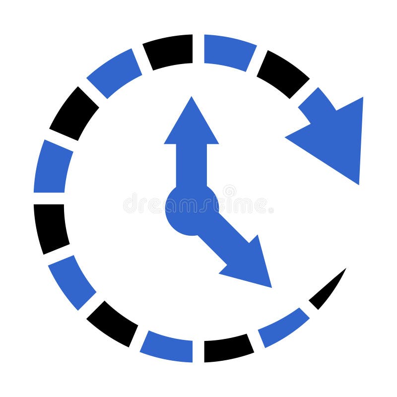 Performance Analysis Icon Design Stock Vector - Illustration of minutes ...