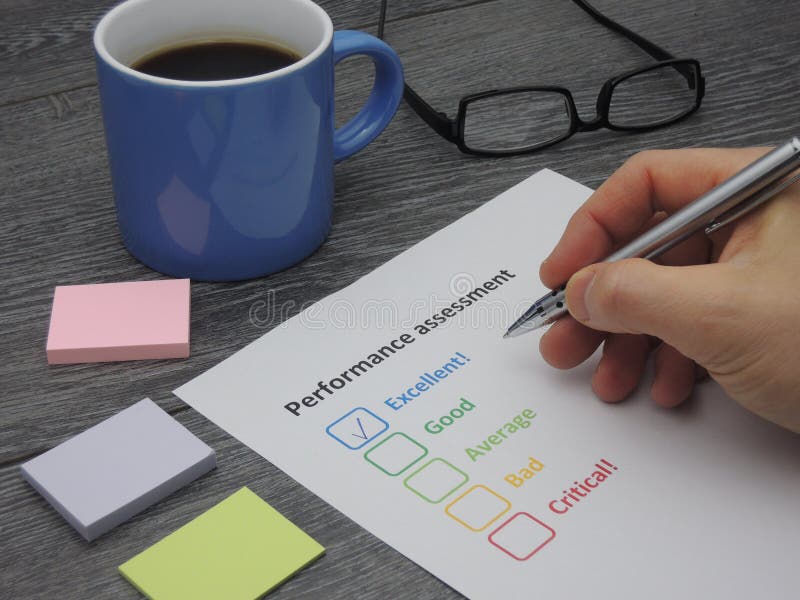 Assessment of Key Performance Indicators Stock Image - Image of ...